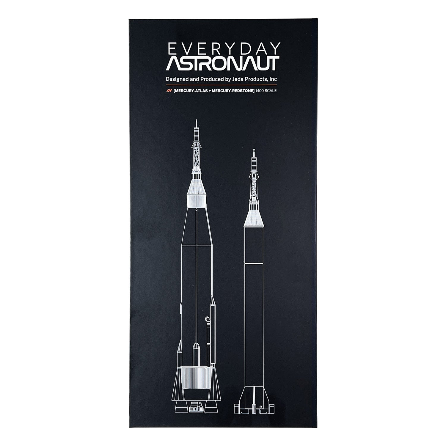 Mercury Redstone & Mercury Atlas Rockets 1:100 Scale Models
